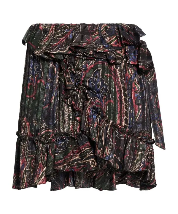 Saint Laurent Printed Wrap Dress