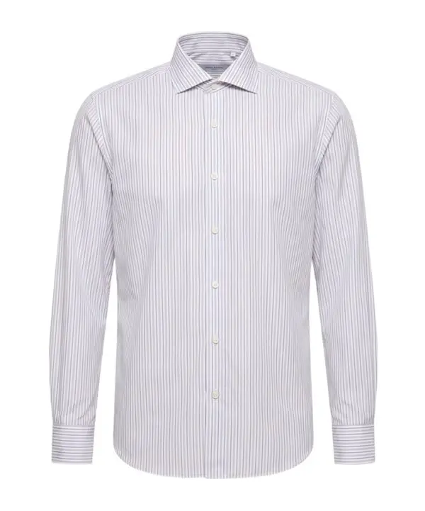 Peserico Striped Long Sleeved Shirt