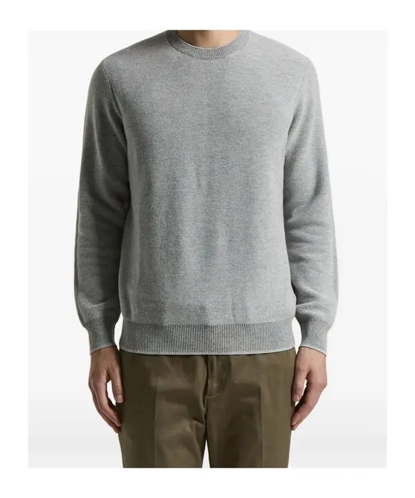 Peserico Ribbed Crew-neck Sweater