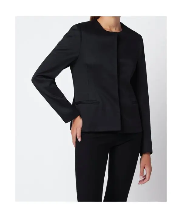Loulou De Saison Crew Neck Casual Jacket