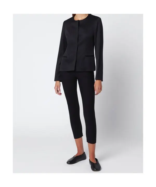 Loulou De Saison Crew Neck Casual Jacket