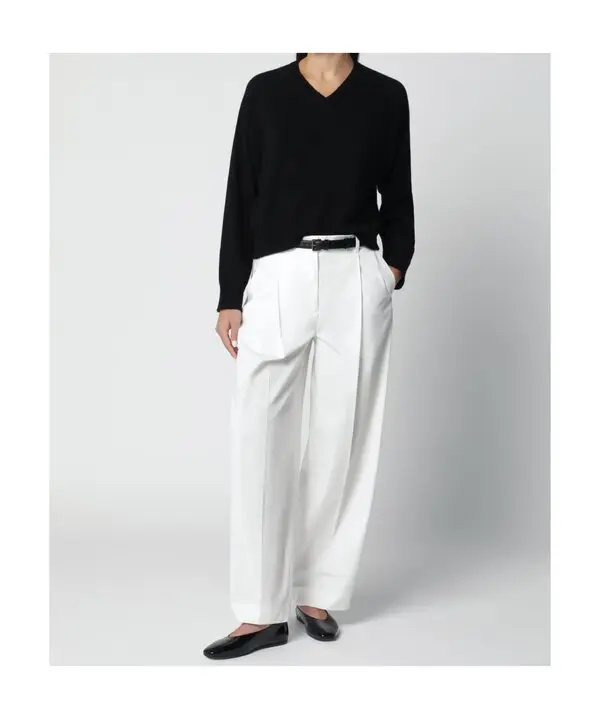 Loulou De Saison Cashmere V-neck Sweater