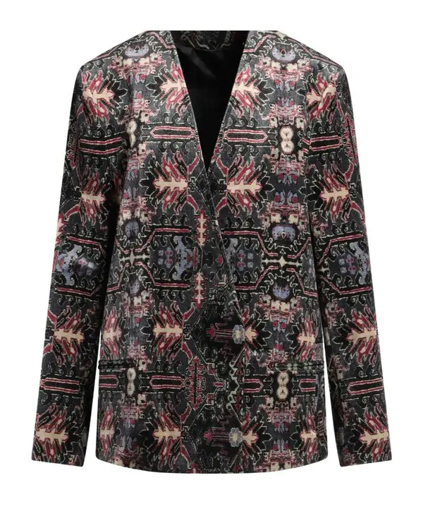 Isabel Marant Étoile Two-tone Velvet Suit