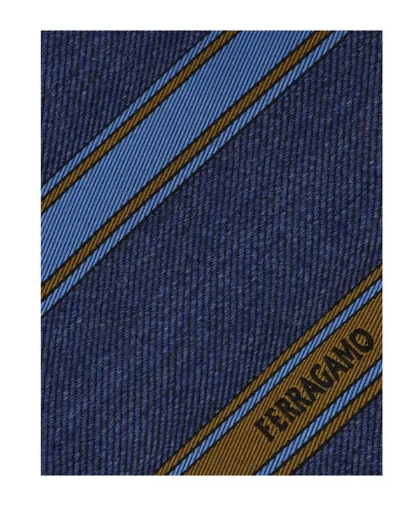 FERRAGAMO Regimental Jacquard Tie