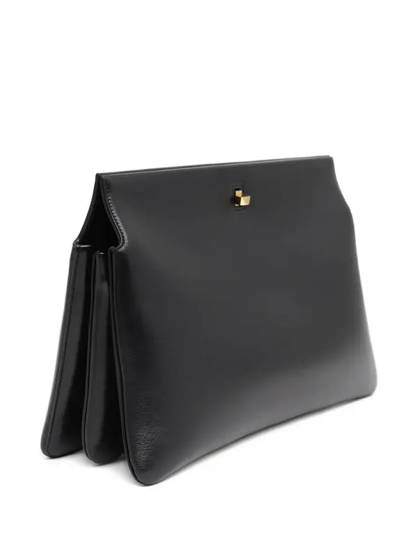Phoebe Philo Triplex Clutch In Leather