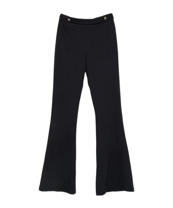 Liu Jo Button-detail Flared Pants