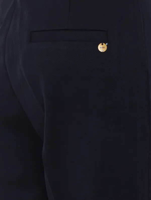 Liu Jo Button-detail Flared Pants