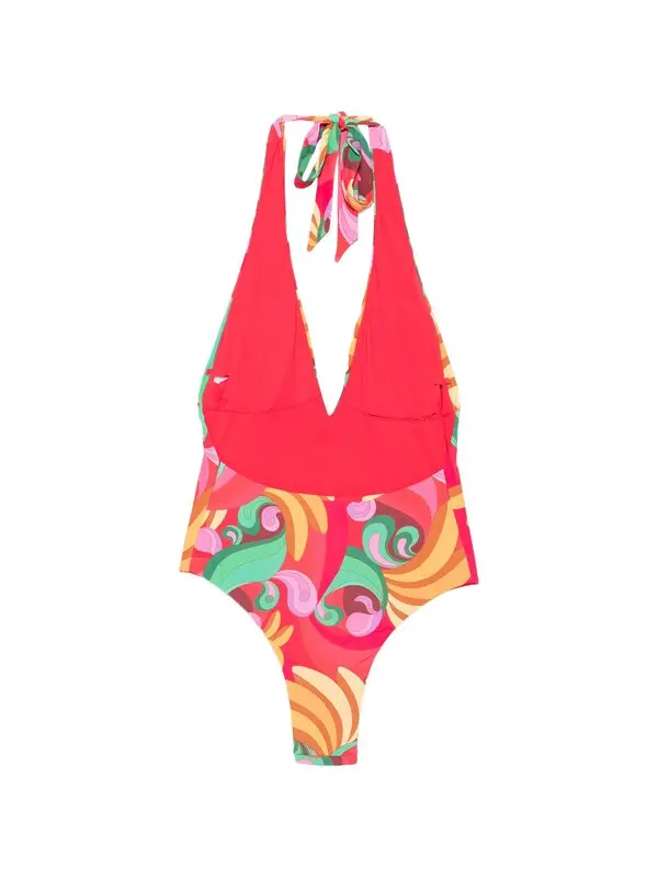 Farm Rio Halterneck Swimsuit