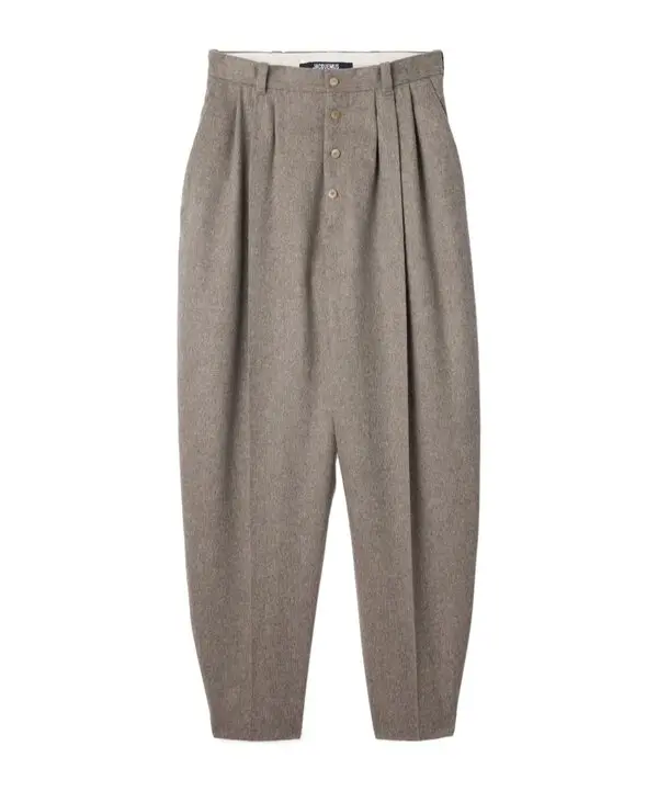 Jacquemus High-waisted Button-detail Trousers