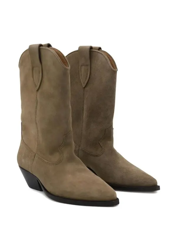Isabel Marant Étoile Duerto Suede Cowboy Boots