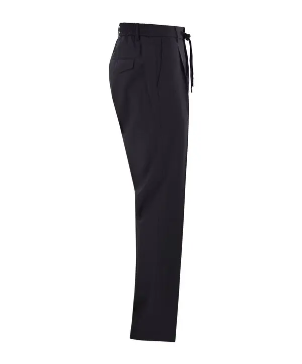 Peserico Drawstring Casual Pants - Blue