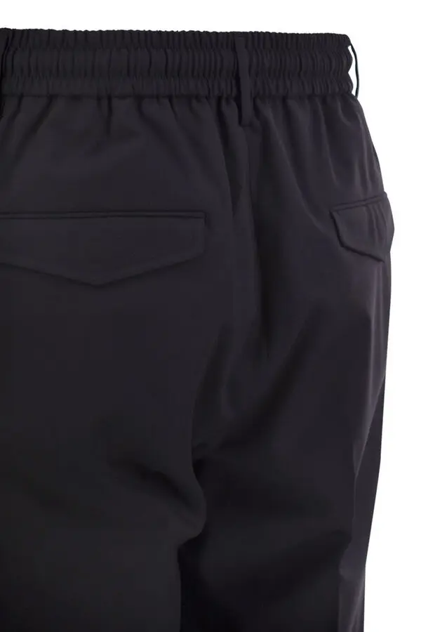 Peserico Drawstring Casual Pants - Blue