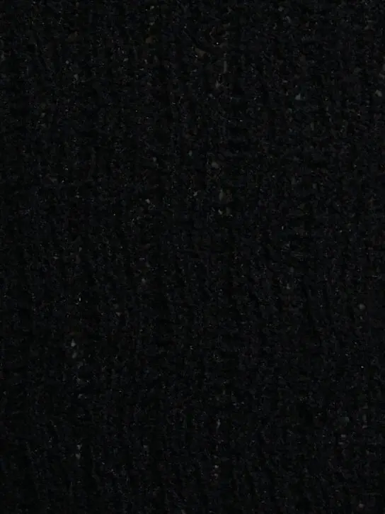 Loulou De Saison Knitted Long-sleeved Dress - Black