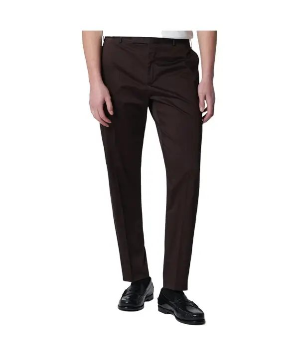 PT TORINO Casual Trousers With Belt Loops - Brown