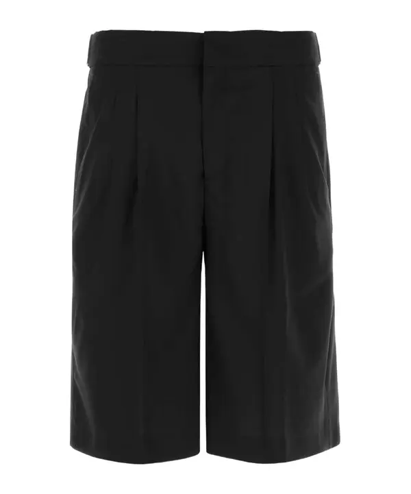 PT TORINO Pleated Bermuda Shorts