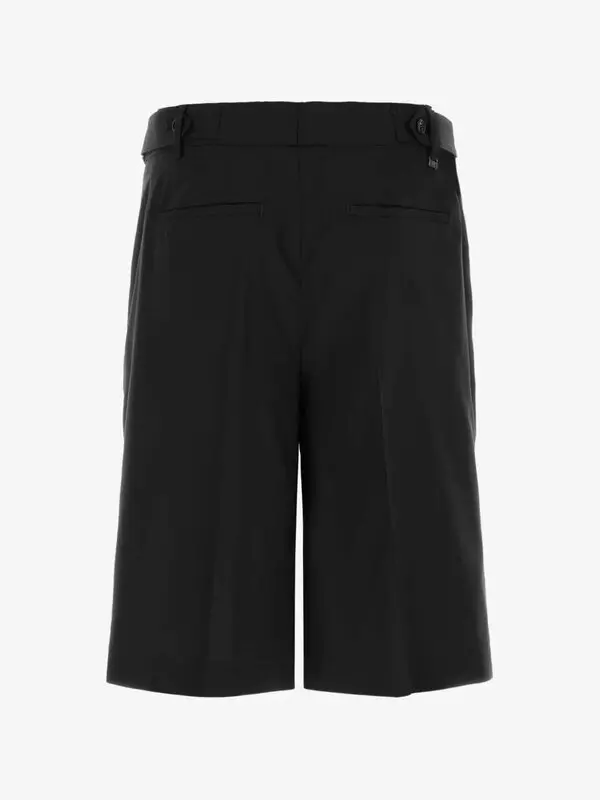 PT TORINO Pleated Bermuda Shorts