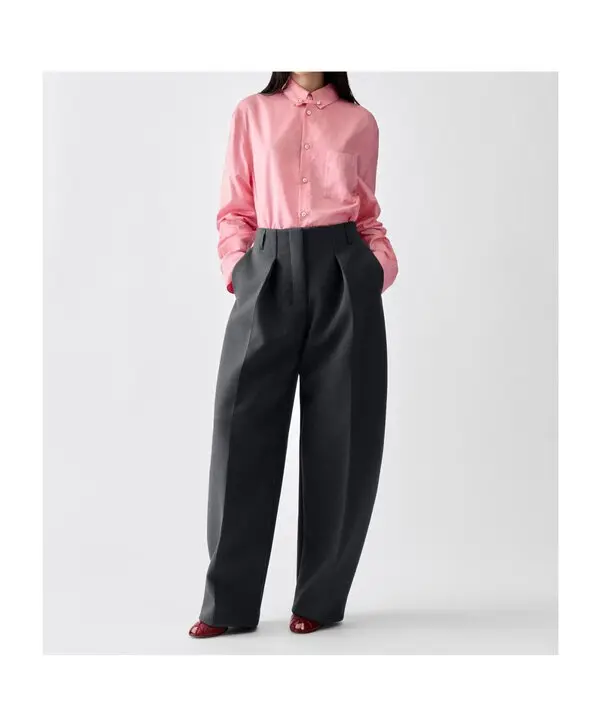 Jacquemus Curved-leg Trousers