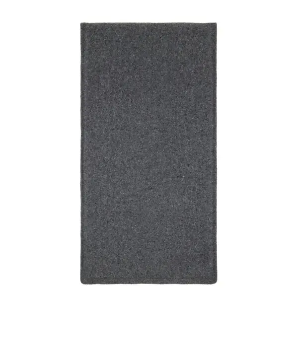 RÓHE Solid-color Scarf - Charcoal-grey