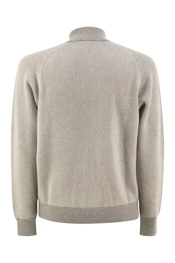 Peserico Zip-up Knit Jacket