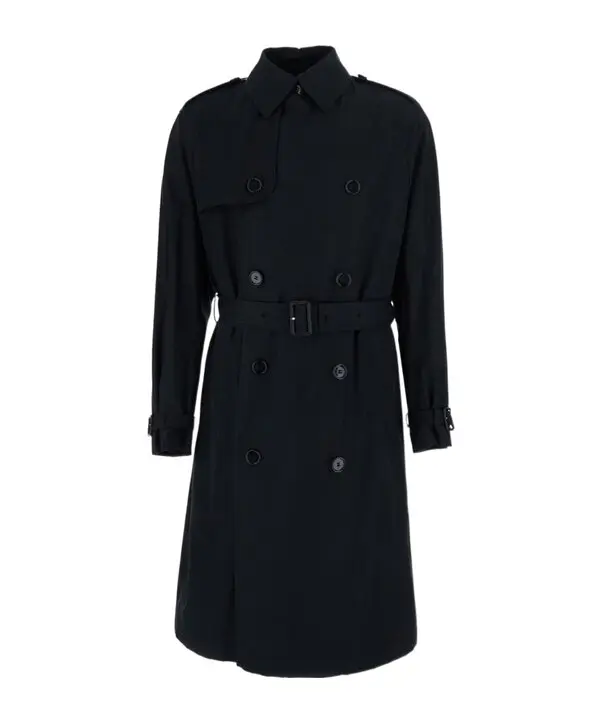 Hugo Boss Belted Double-breasted Coat