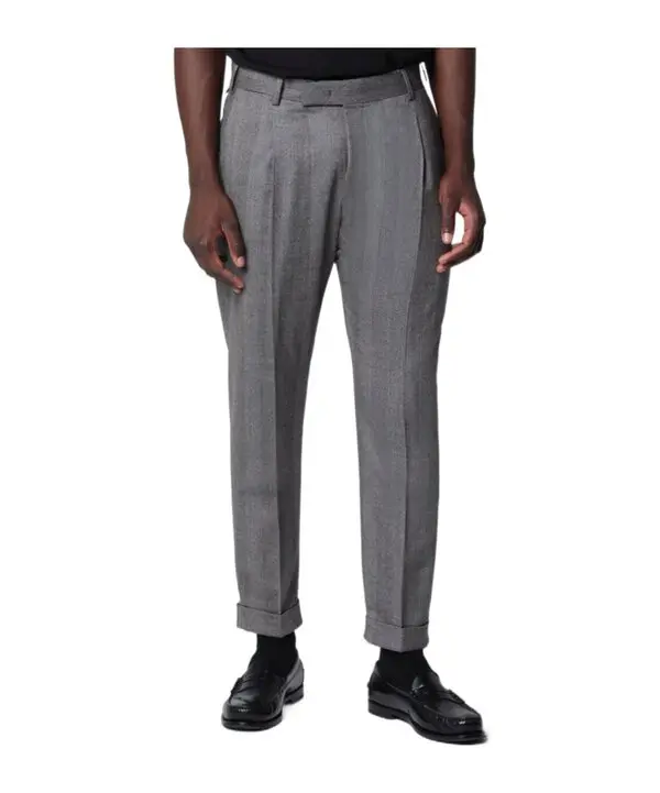 PT TORINO Pleated Cuffed Pants