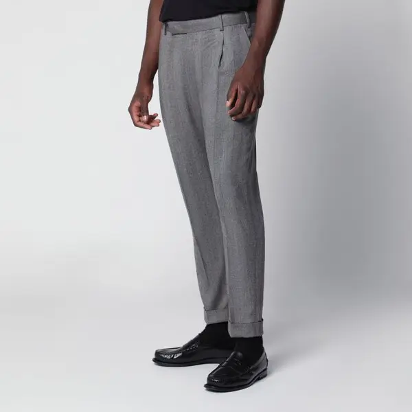 PT TORINO Pleated Cuffed Pants