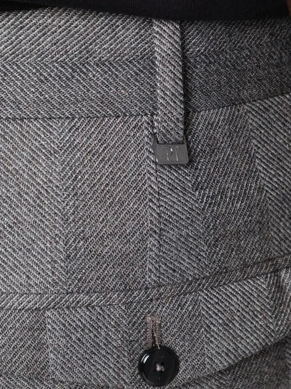 PT TORINO Pleated Cuffed Pants