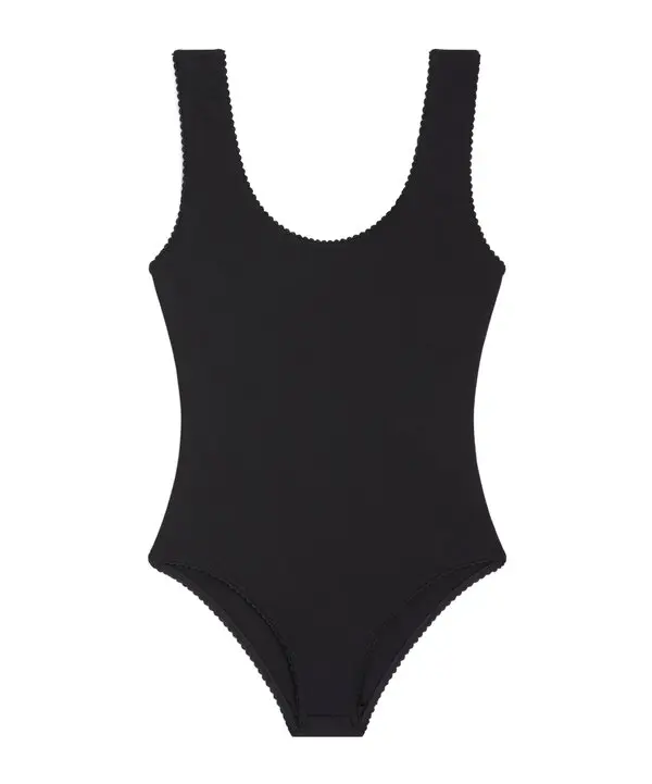 Phoebe Philo Scooped One Piece - Black