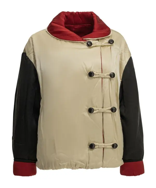 Isabel Marant Étoile Bleza Satin Puffer Jacket