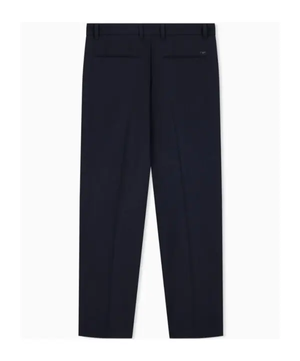 Emporio Armani Pleated-detail Tailored Trousers