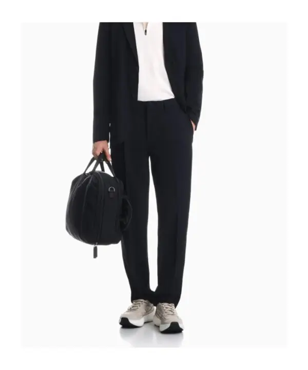 Emporio Armani Pleated-detail Tailored Trousers