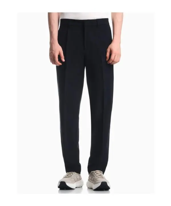 Emporio Armani Pleated-detail Tailored Trousers