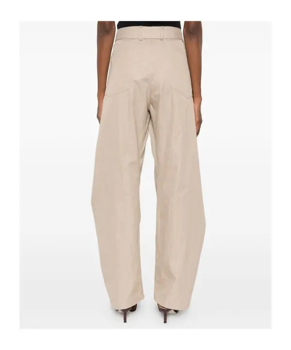 Magda Butrym Drawstring Casual Trousers - No