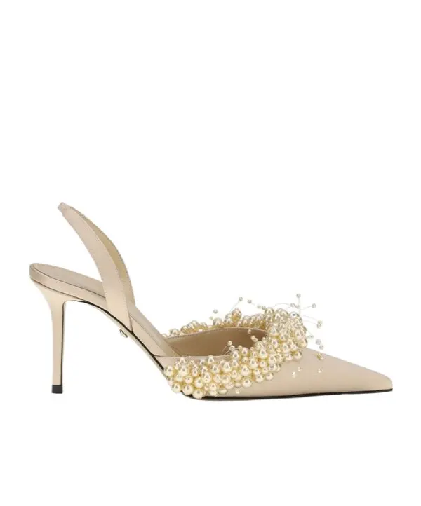 MACHMACH Pointed-toe High-heeled Sandals