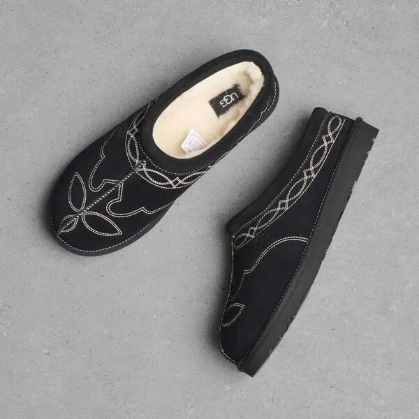 UGG Tasman Western Suede Slippers