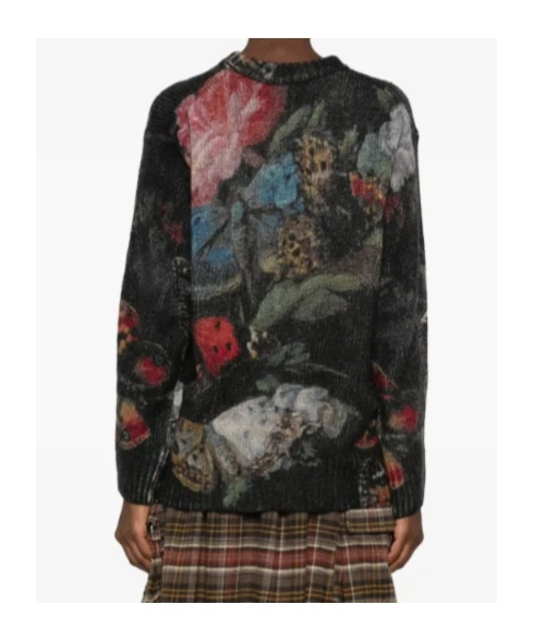 R13 Butterfly-print Sweater