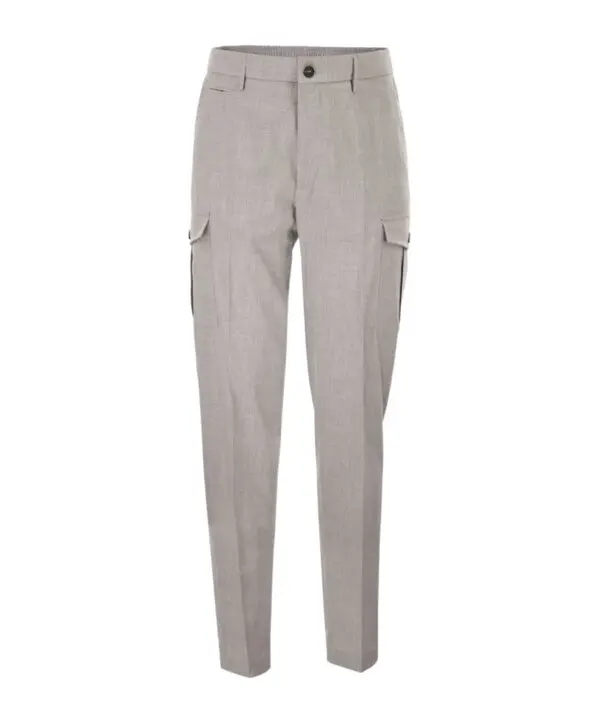 Peserico Belt-loop Utility Casual Trousers