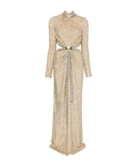 Rabanne Long-sleeved Dress