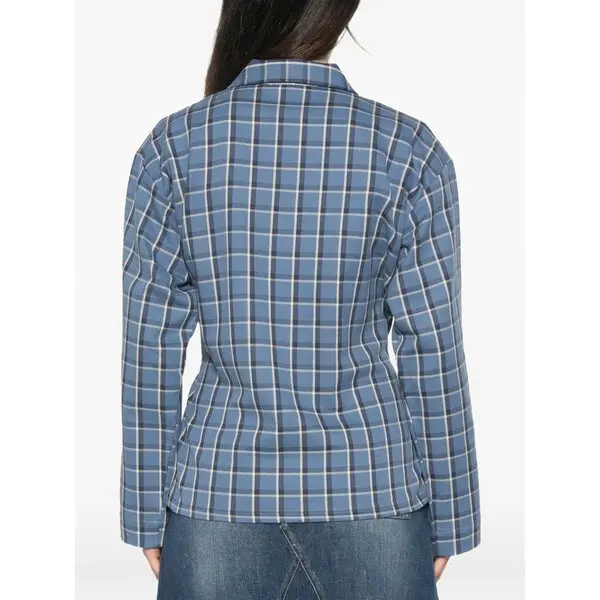 BASERANGE Long-sleeve Plaid Shirt