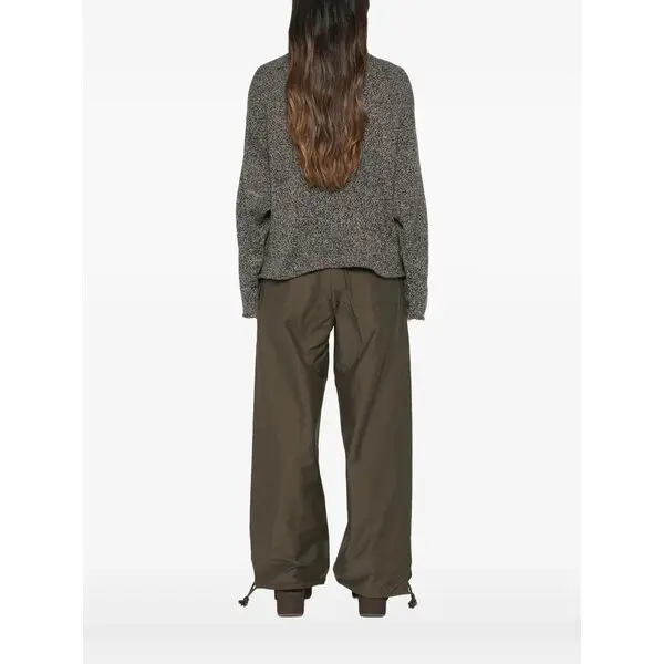BASERANGE Long-sleeve High-neck Knit Top - No