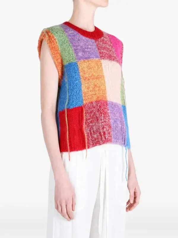 Comme Des Garçons Sleeveless Knit Top