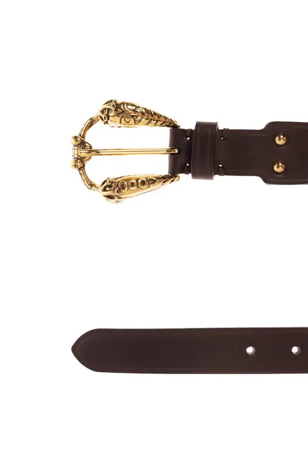 Etro Engraved Buckle Belt