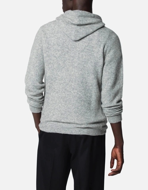 ROBERTO COLLINA Knit Hooded Sweater