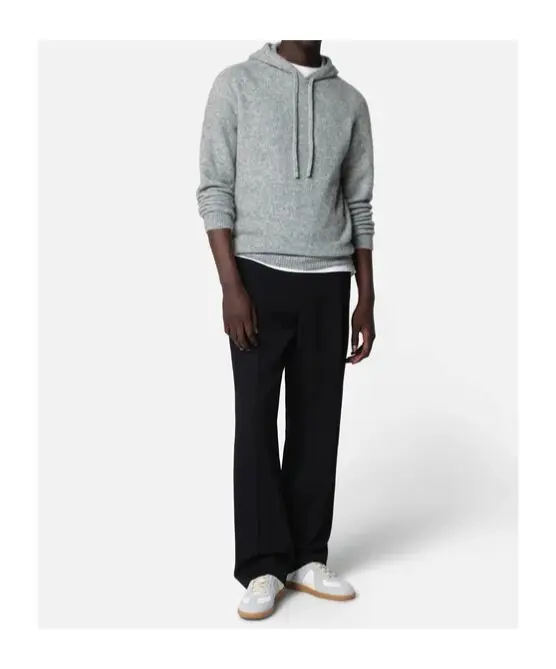 ROBERTO COLLINA Knit Hooded Sweater