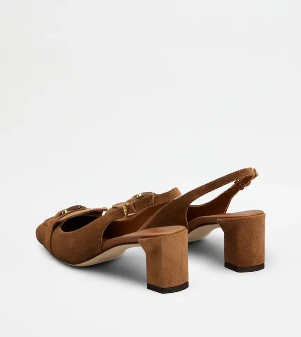 TOD'S Slingback Pumps In Suede