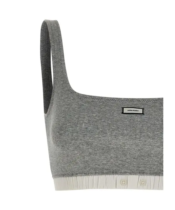 ENTIRE STUDIOS Lounge Ribbed Performance Bra
