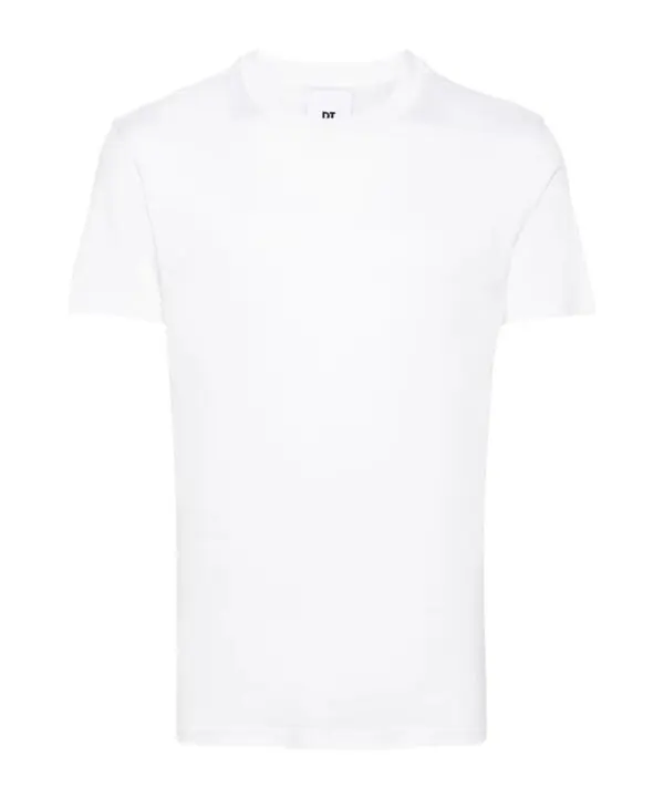 PT TORINO Plain Lightweight Crewneck T-shirt - White
