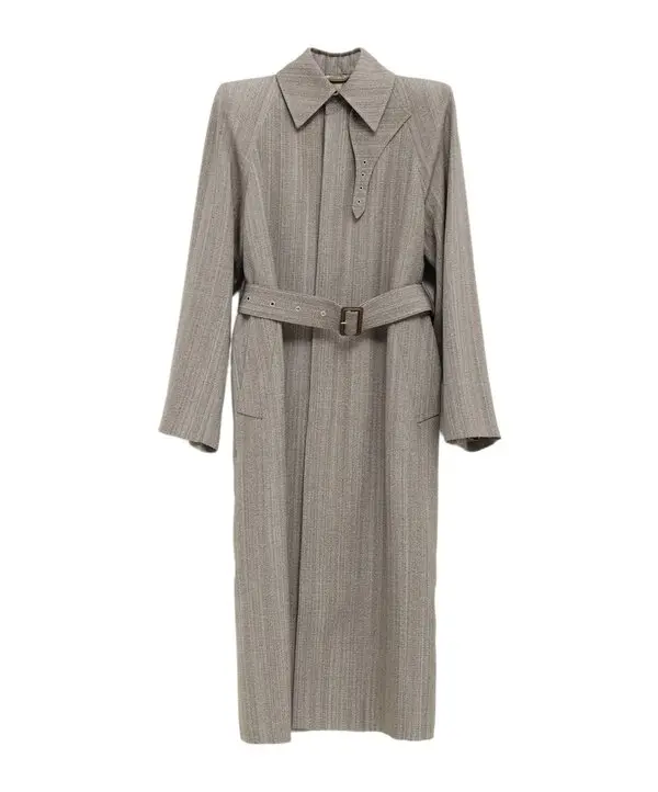 Phoebe Philo Sharp Coat - Pebble