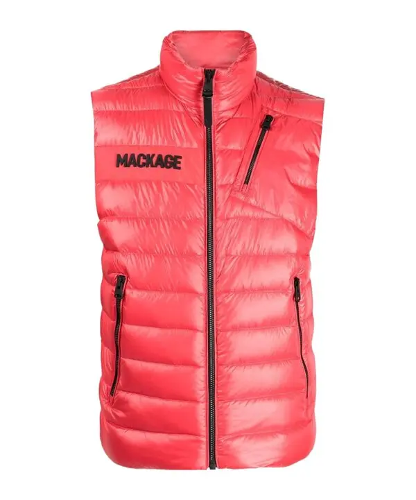 Mackage Logo-print Quilted Gilet