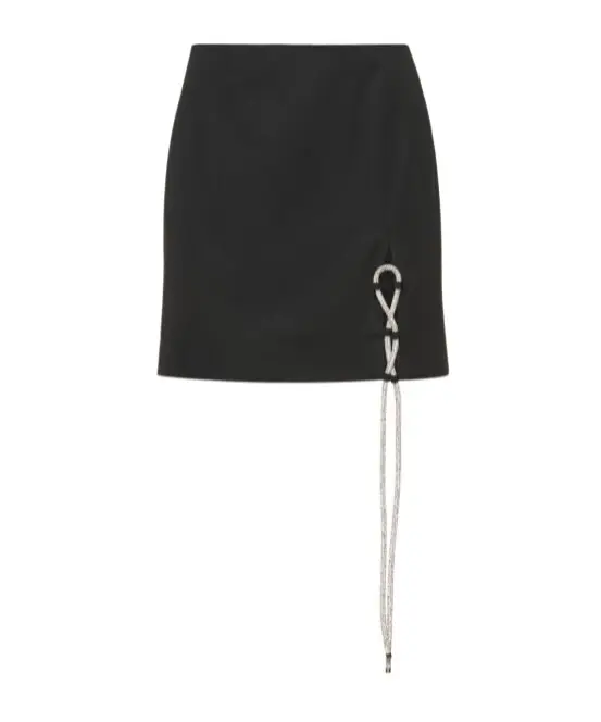 Giuseppe Di Morabito Embellished Mini Skirt - Black
